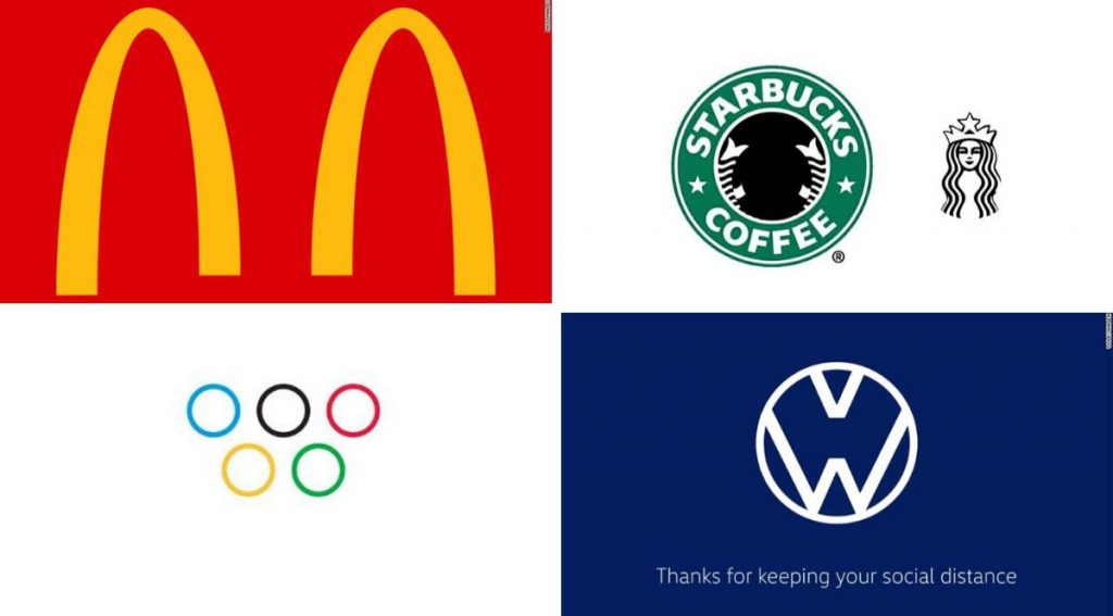 Jenama Antarabangsa Lancar Logo 'Social Distancing', Memang Kreatif