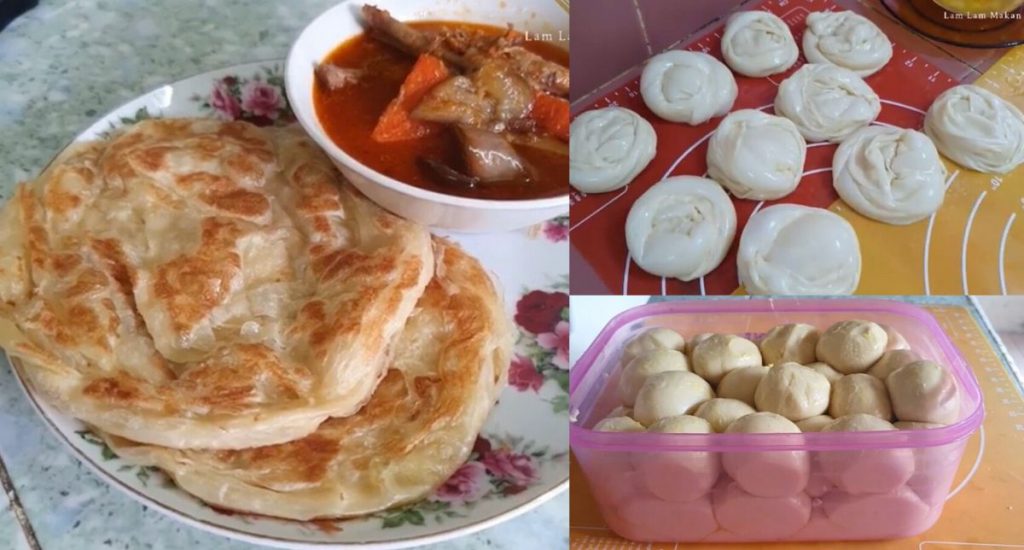 Resepi Roti Canai Gebu Simple Sangat, Sebiji Rasa Macam Dekat Kedai Mamak