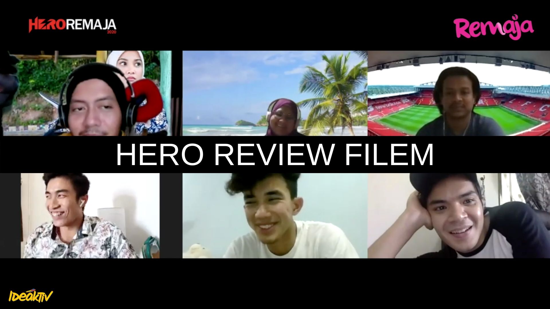 Hero Remaja Review Movie Secara Virtual | Hero Remaja Digital Ep6