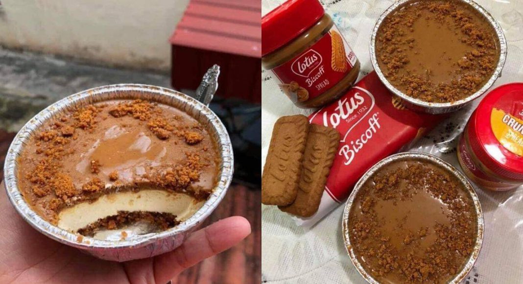 Resepi Kek Viral Lotus Biscoff Cheesecake. Mudah, Tak Perlu Bakar Langsung