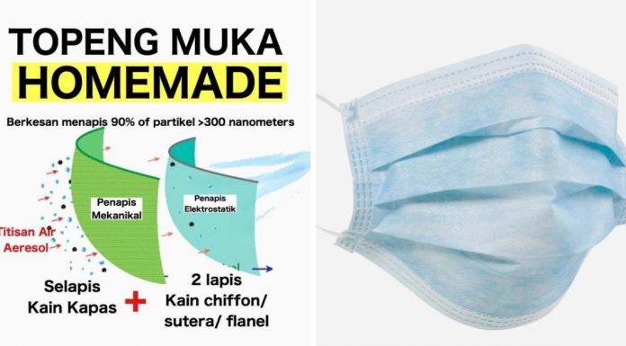 Tak Perlu Berbelanja Besar Beli Pelitup Muka Pakai Buang, Ini Tutorial ...