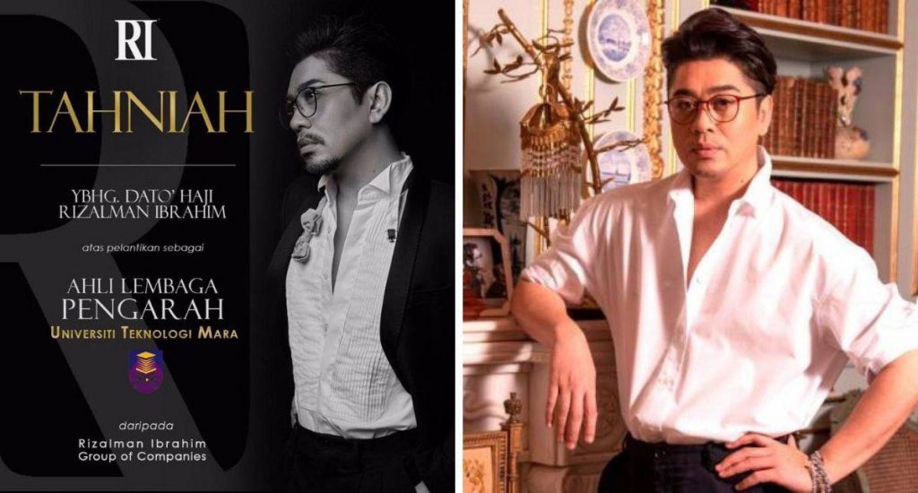 Dato’ Rizalman Dilantik Sebagai Lembaga Pengarah UiTM Gantikan Vivy ...